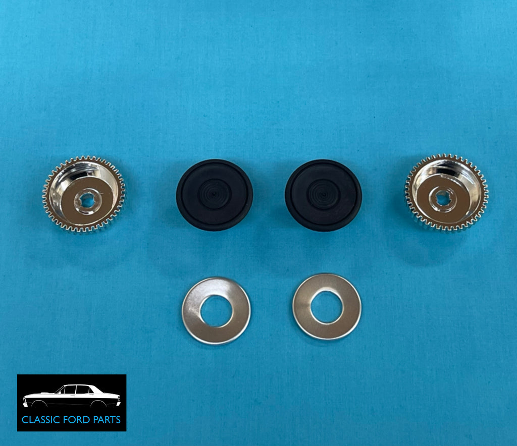 SUPER FRINGE RADIO KNOB SET FALCON XW XY GT GTHO – Classic Ford Parts